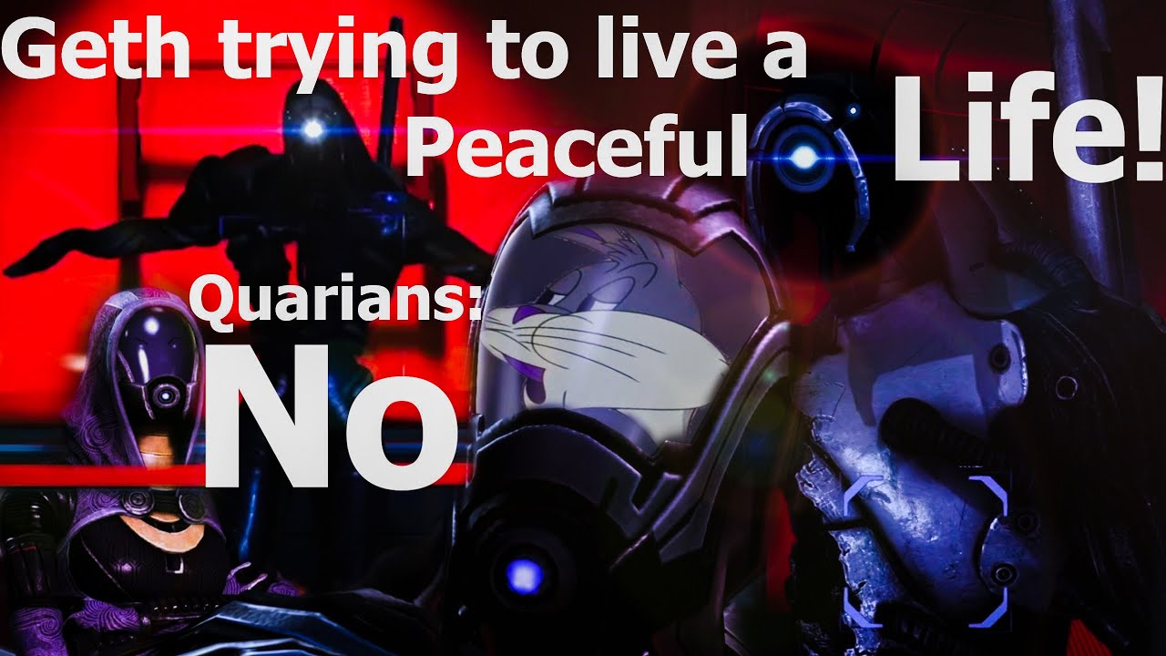 Modded Mass Effect 3 Le Playthrough Part 21 Stupid Quarians Youtube