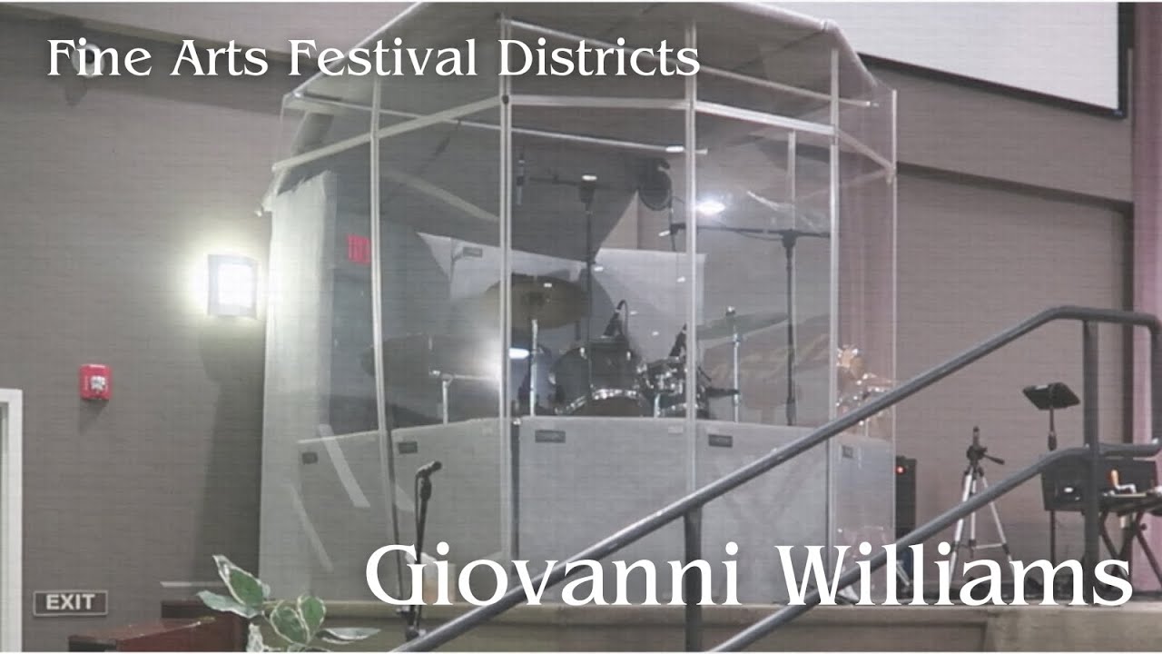 Giovanni Williams // Percussion Solo Traditional Sr. // Fine Arts ...