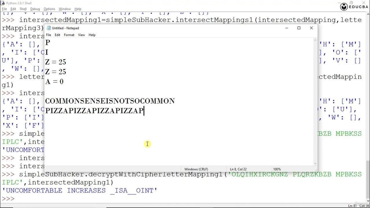 16 Vigenere Cipher Demo Program - YouTube