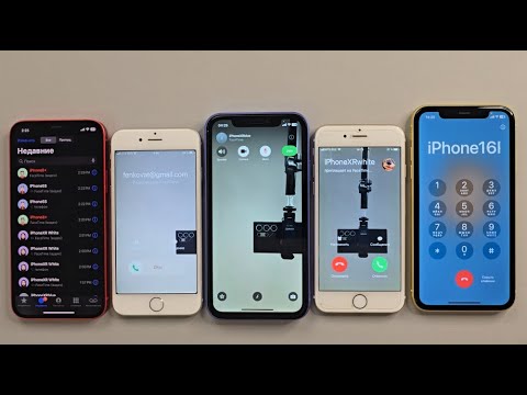 iPhone 16 iPhone 12 iPhone 6 iphone 6S iPhone 11 Incoming call FaceTime ...