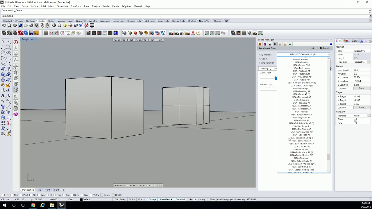 7 - Your First Sun Render in Maxwell - YouTube