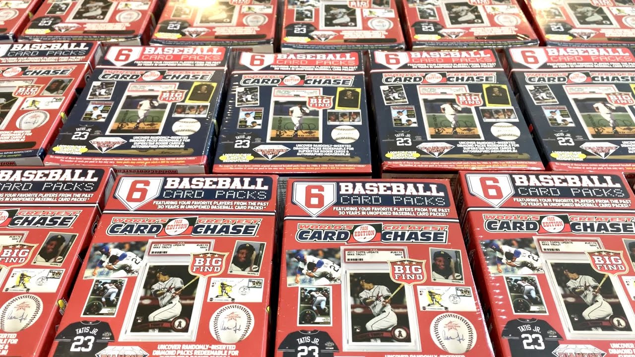 NEW RELEASE! OPENING UP 20 BOXES OF WORLD'S GREATEST CARD CHASE BLASTER ...