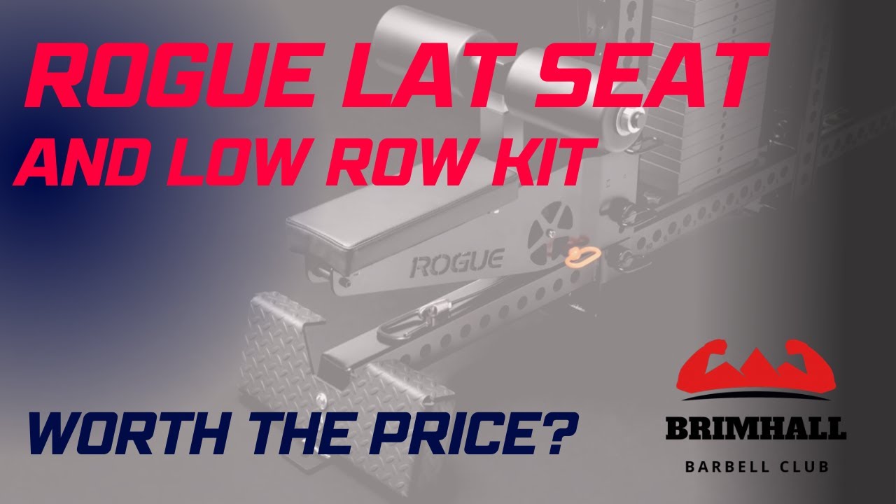 Rogue Lat Seat Low Kit Review - YouTube