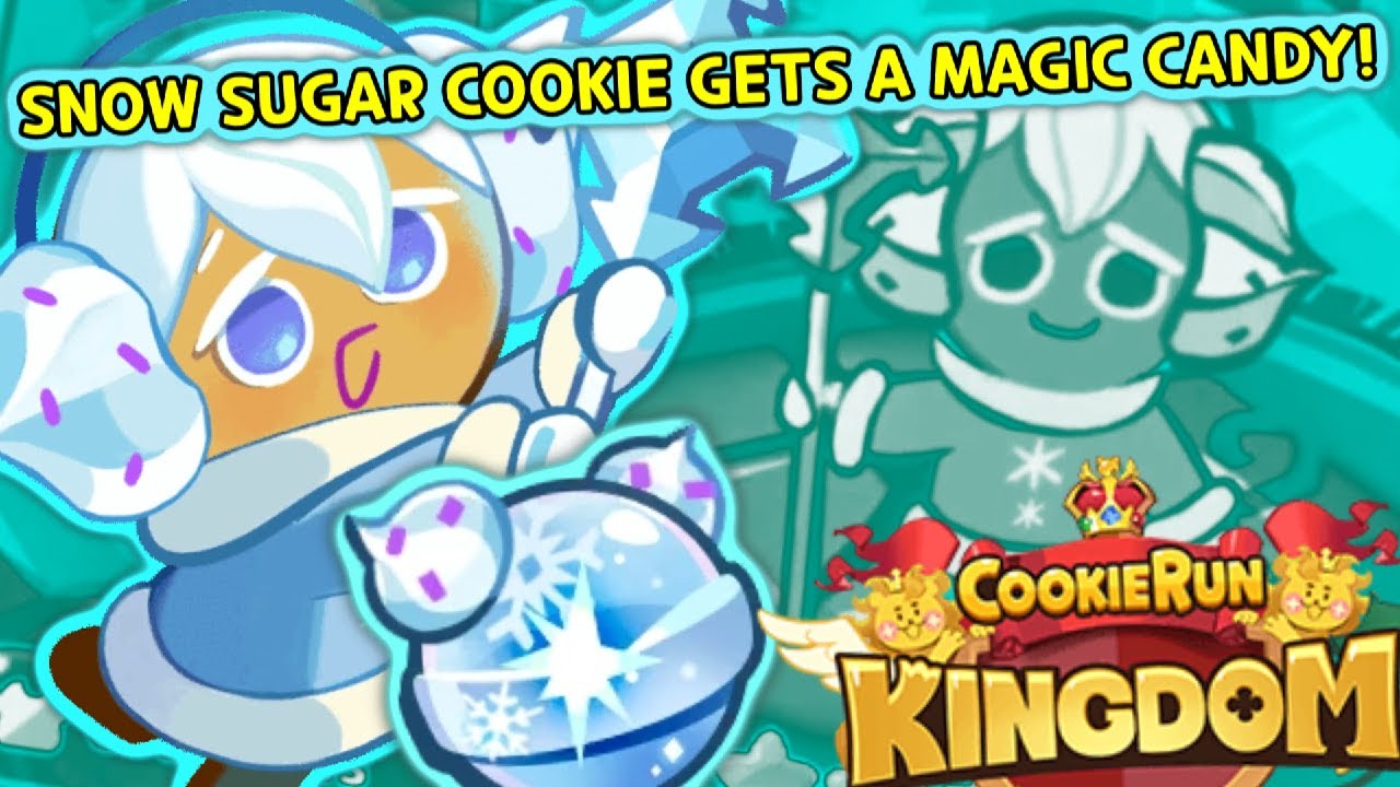 SNOW SUGAR COOKIE QUOTES, STORY, AND NEW MAGIC CANDY! (Cookie Run ...