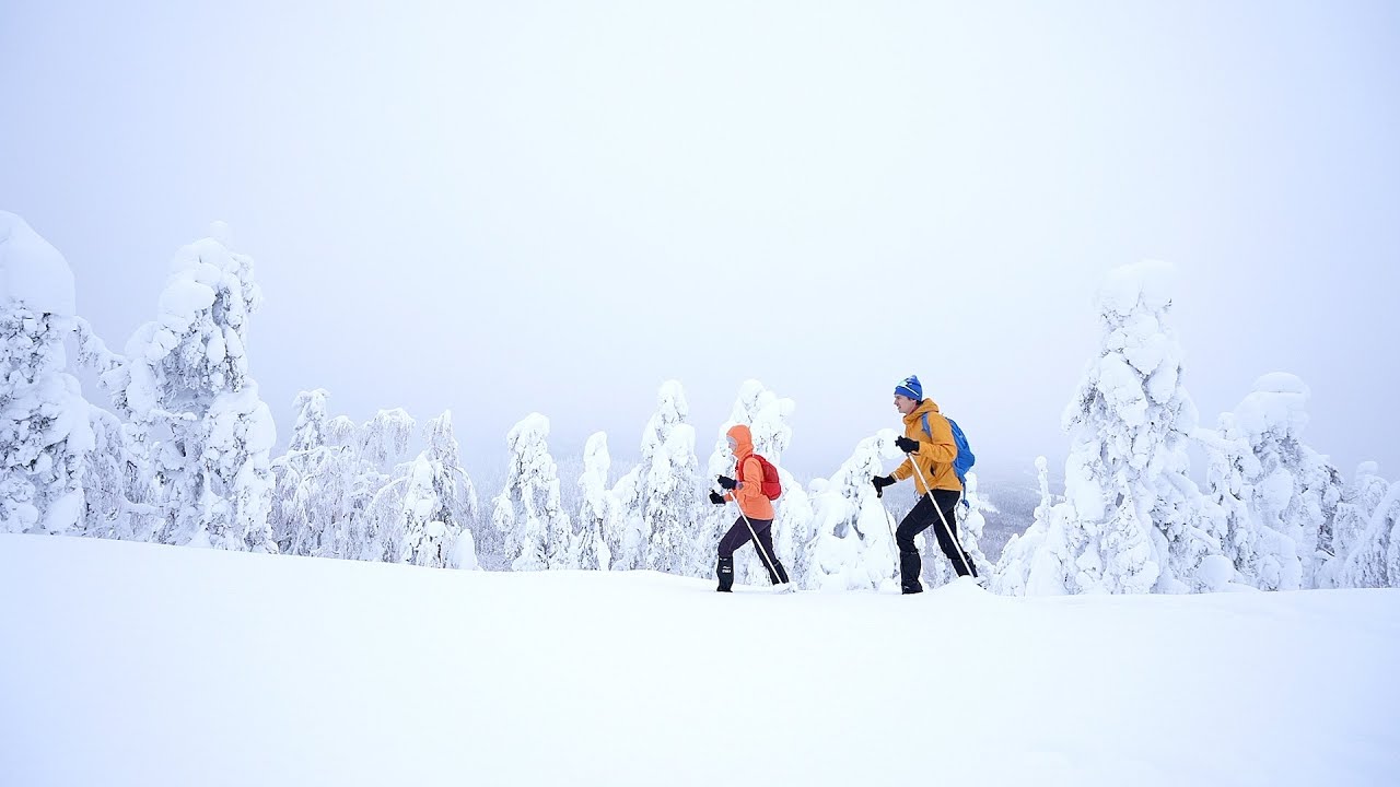 Winter Snowshoe Hike in Finland - YouTube