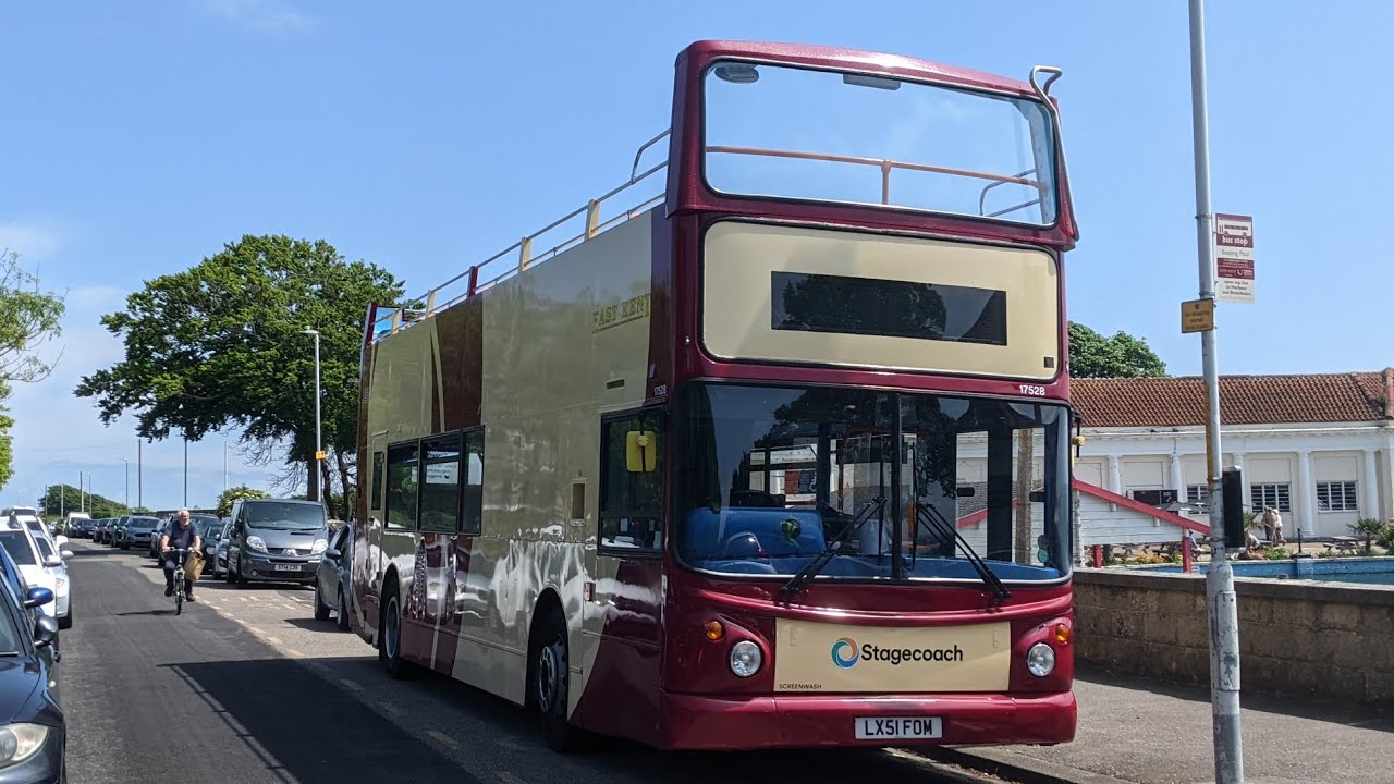 Stagecoach South East LX51 FOM 17528 Open Top Dennis Trident ALX400 ...