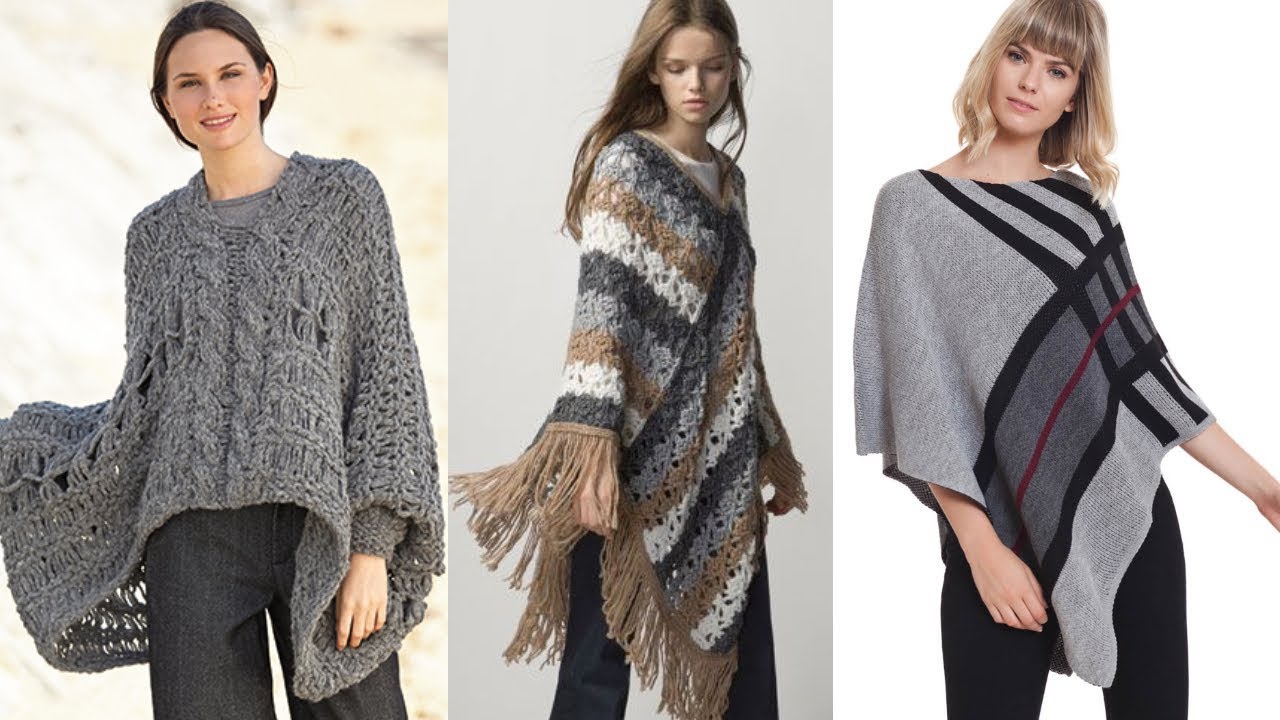CAPAS Y PONCHOS DE MODA MUJER 2019, 2020 / fashion Love - YouTube