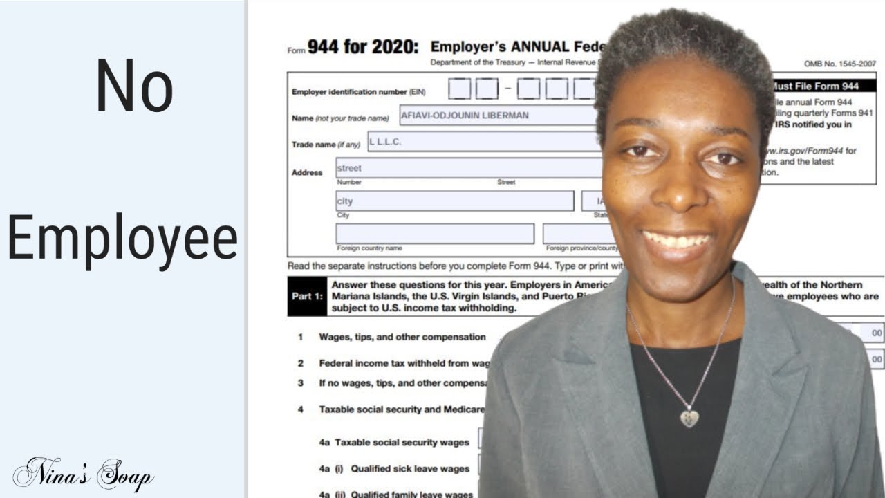 Do I Need To File Form 944 If I Have No Employees YouTube Do I Need To File Form 944 If I Have No Employees YouTube