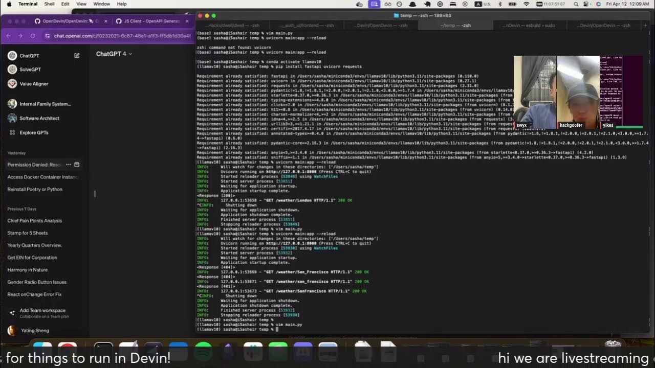 [Livestream] Devin vs OpenDevin vs SWE-Agent Showdown - YouTube