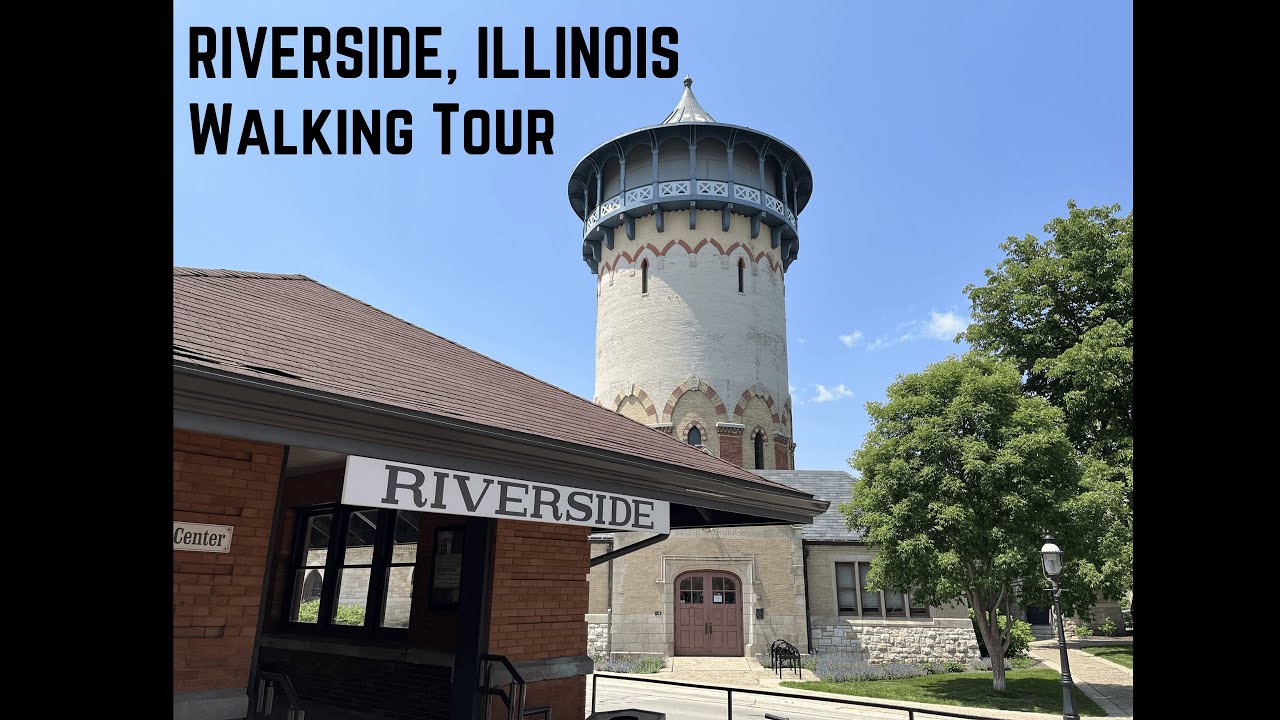 Walking Tour of Riverside, Illinois - YouTube