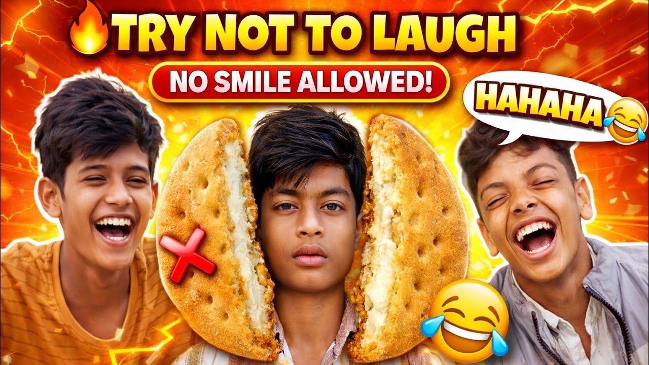 😂TRY NOT TO LEUGH CHALLENGE |NO SMILE 😁 | ROYAL 2 REAL - YouTube