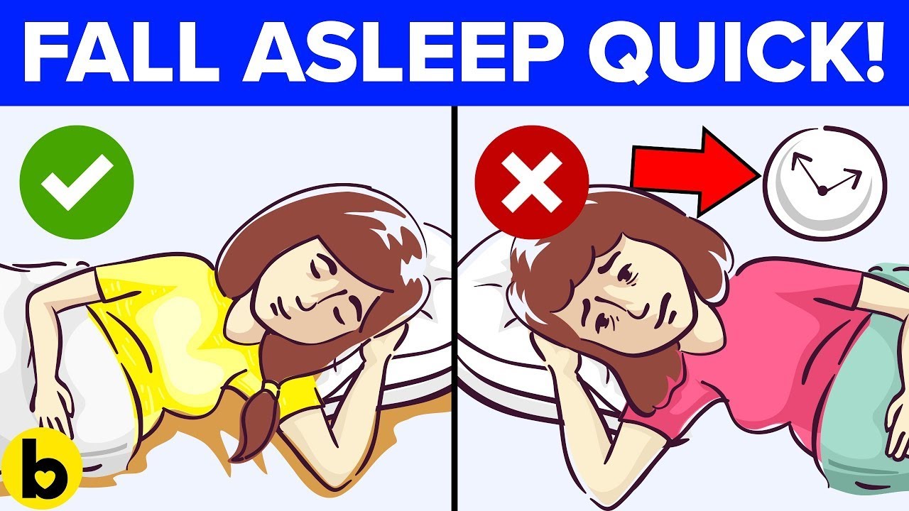 11 Weird Tricks That Help You Go to Sleep - YouTube