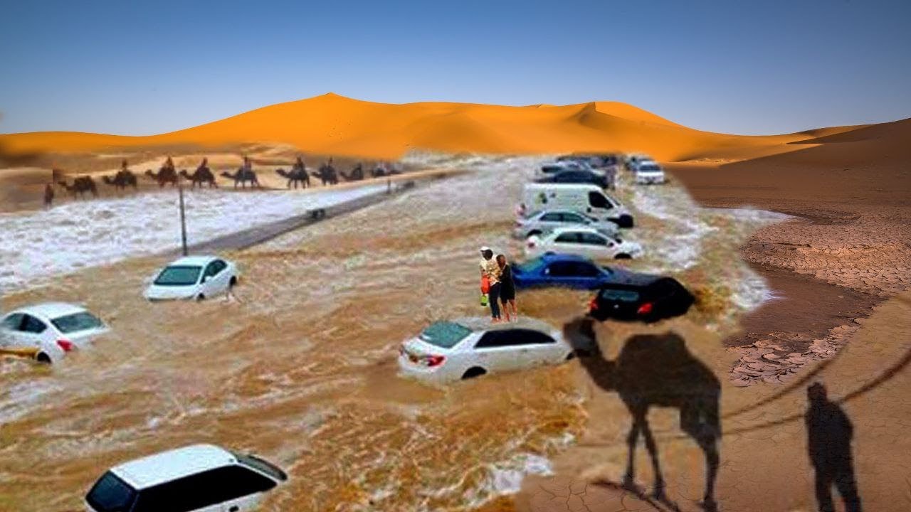Arab crisis! Severe flooding in Tripoli, Libya - YouTube
