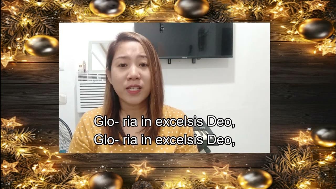 ANGELS WE HAVE HEARD ON HIGH - TENOR GUIDE - YouTube