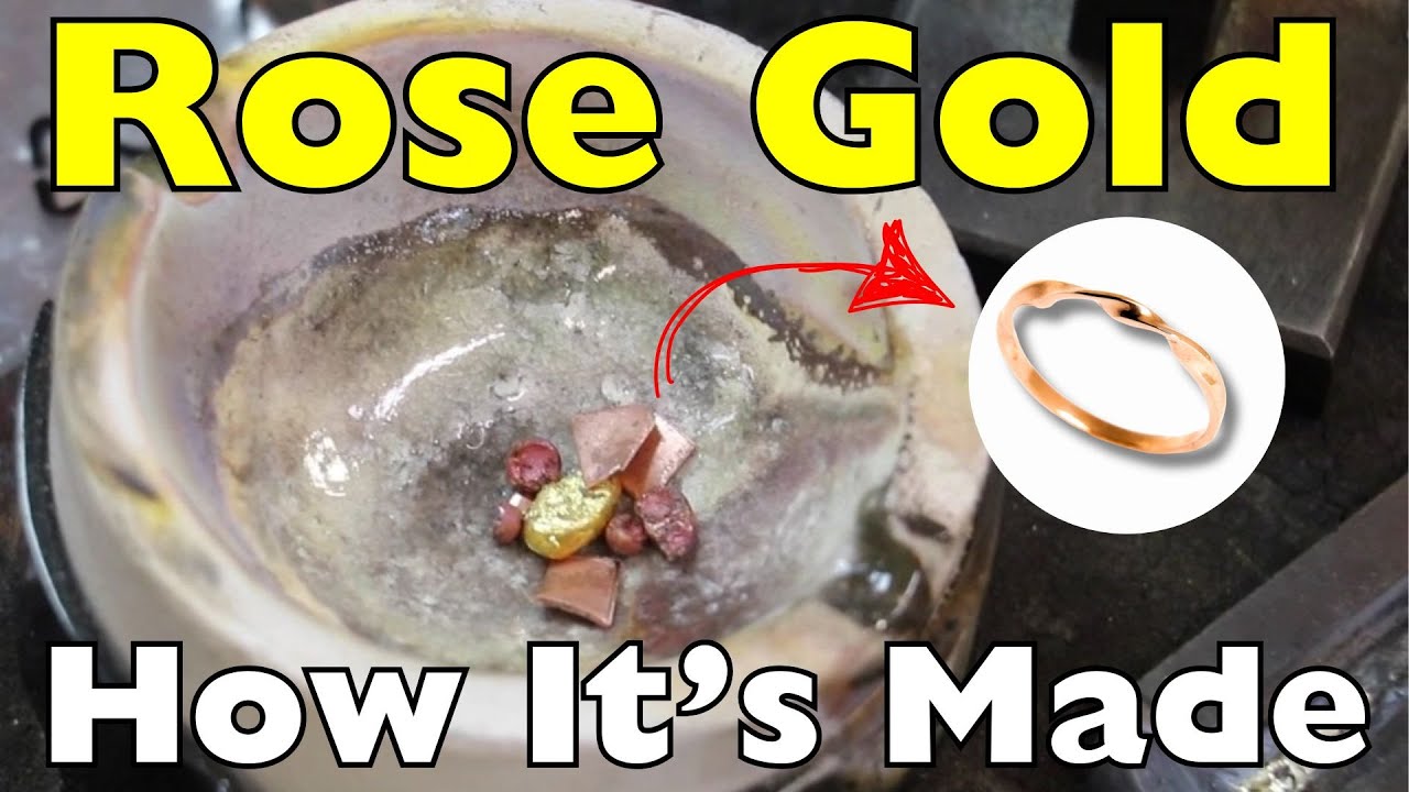 How Is Rose Gold Made? The Secret Behind Its Beautiful Hue! - YouTube
