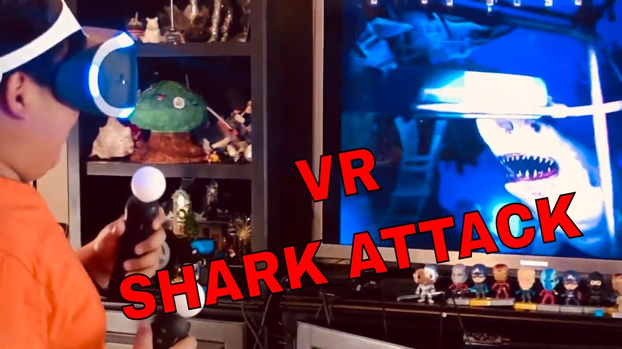 VR GIANT SHARK ENCOUNTER - YouTube