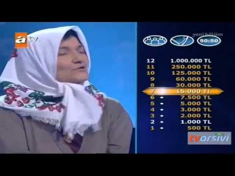 Seyyar Satıcı Ümmüye Gürbüz (Pazarcı Teyze) - Kim Milyoner Olmak ister