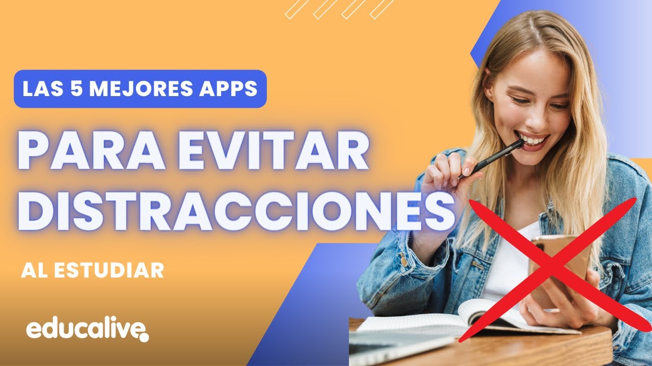 Las 5 MEJORES APPS para EVITAR DISTRACCIONES al ESTUDIAR - YouTube