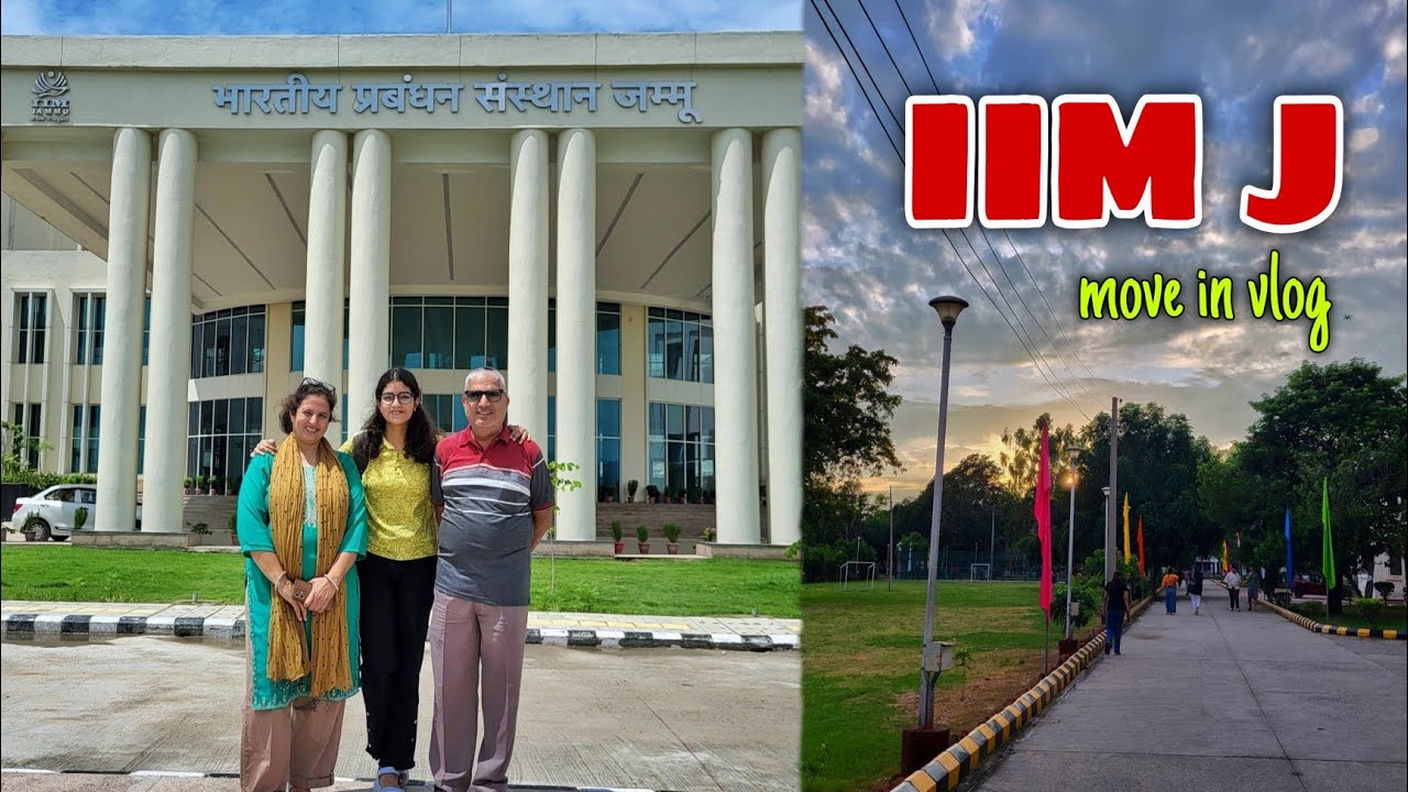 IIM Jammu Move in Vlog ️ ️ - YouTube