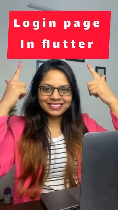 Login page in flutter #simple #coding #flutter #website - YouTube