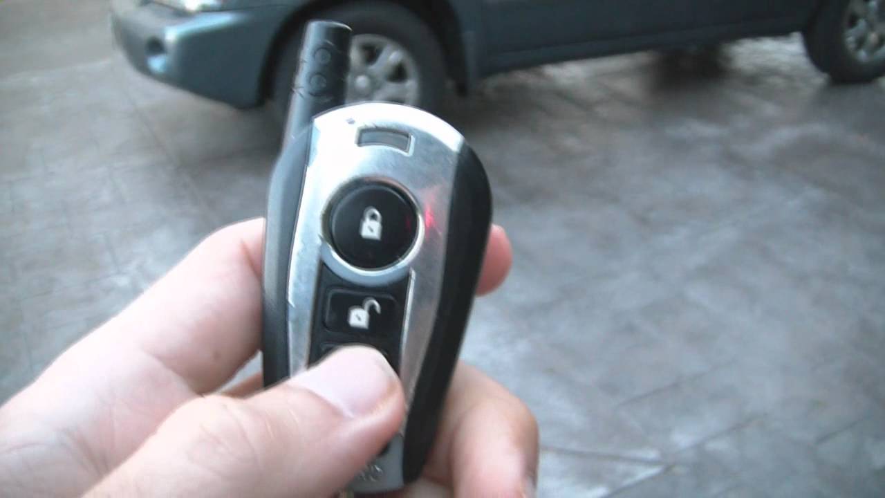 Demonstration of my Aftermarket Remote Lock/Unlock, and Remote Start ...