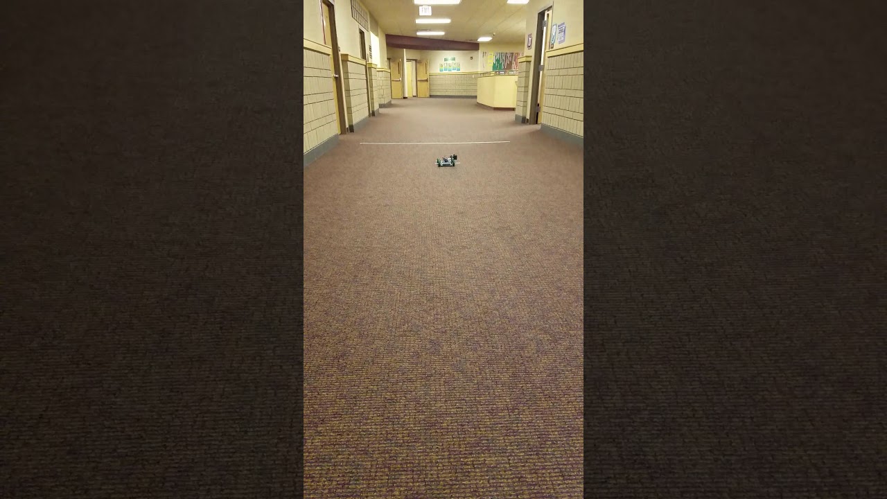 PLTW Robot Drag Race - YouTube