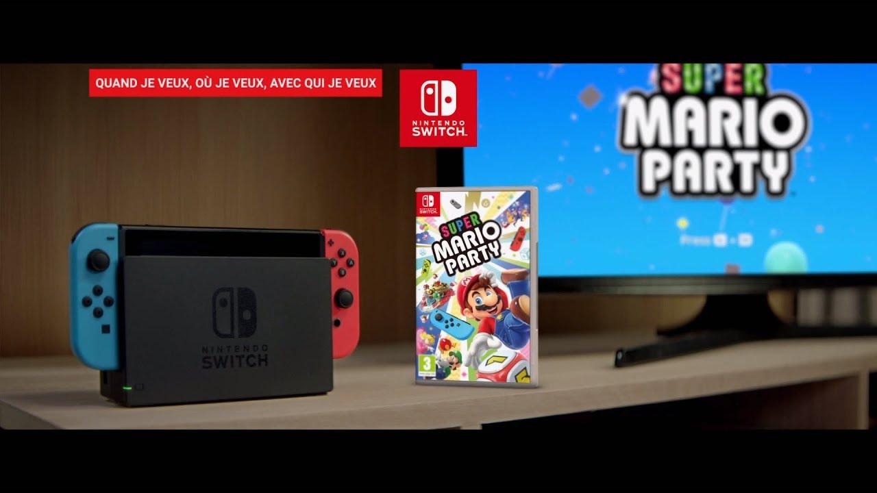 Publicité 2018 - Nintendo - Switch - Super Mario Party - YouTube