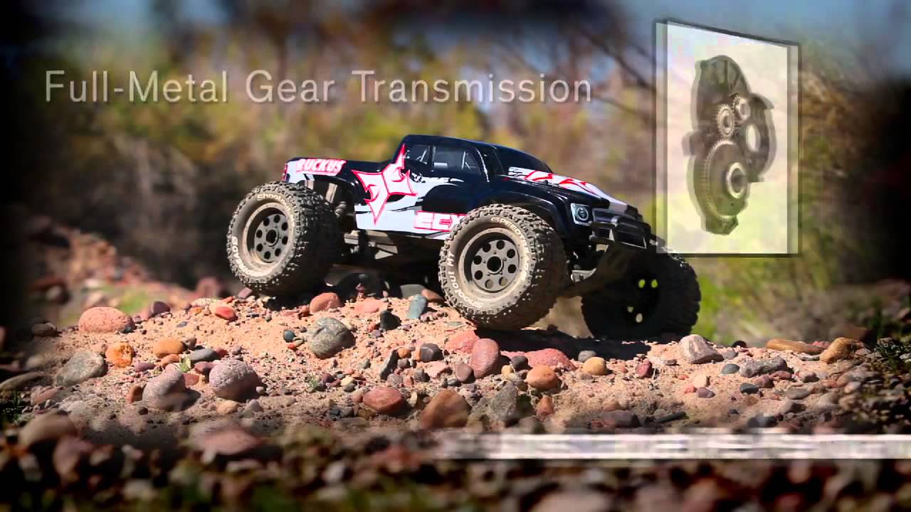ECX RC Ruckus 1/10 2WD Brushless RTR Monster Truck - YouTube