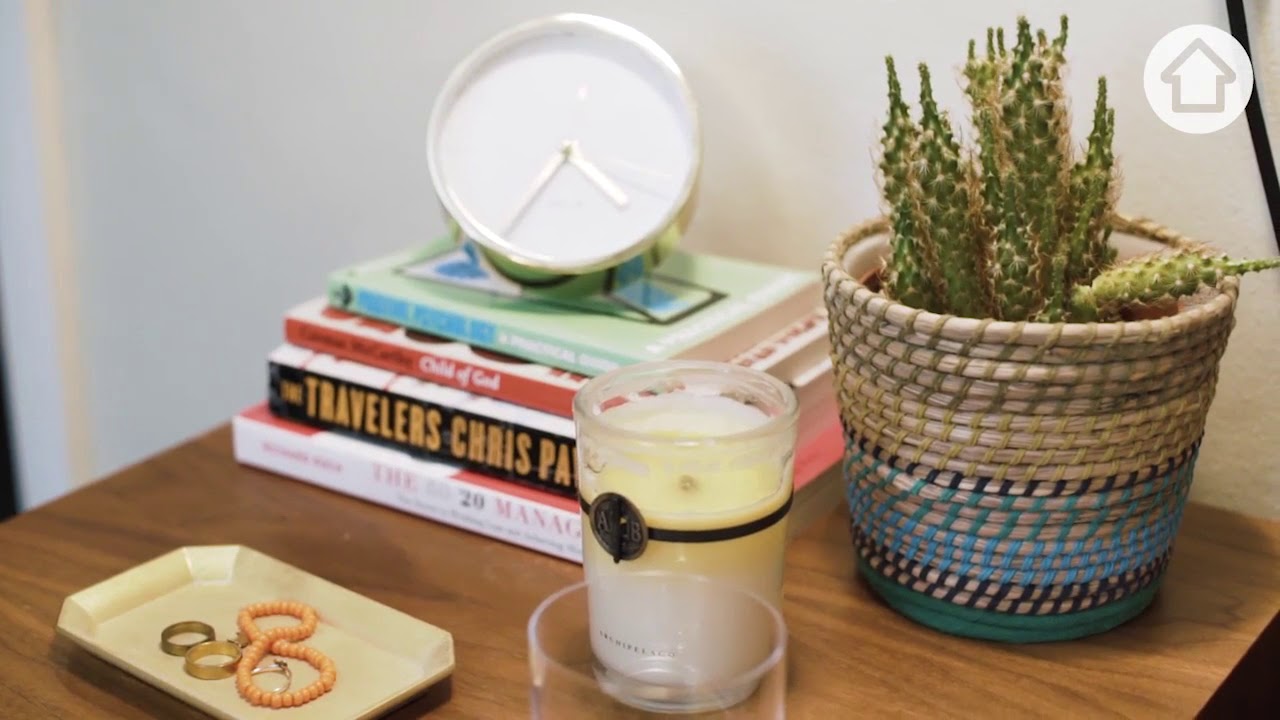 Style hacks: bedside table - YouTube