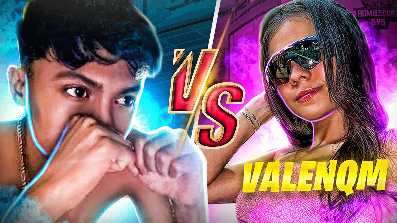 SORPRENDÍ A ESTA CHICA STREAMER CON MI NIVEL… *VALE QM vs ANGEL V’O*😨 ...