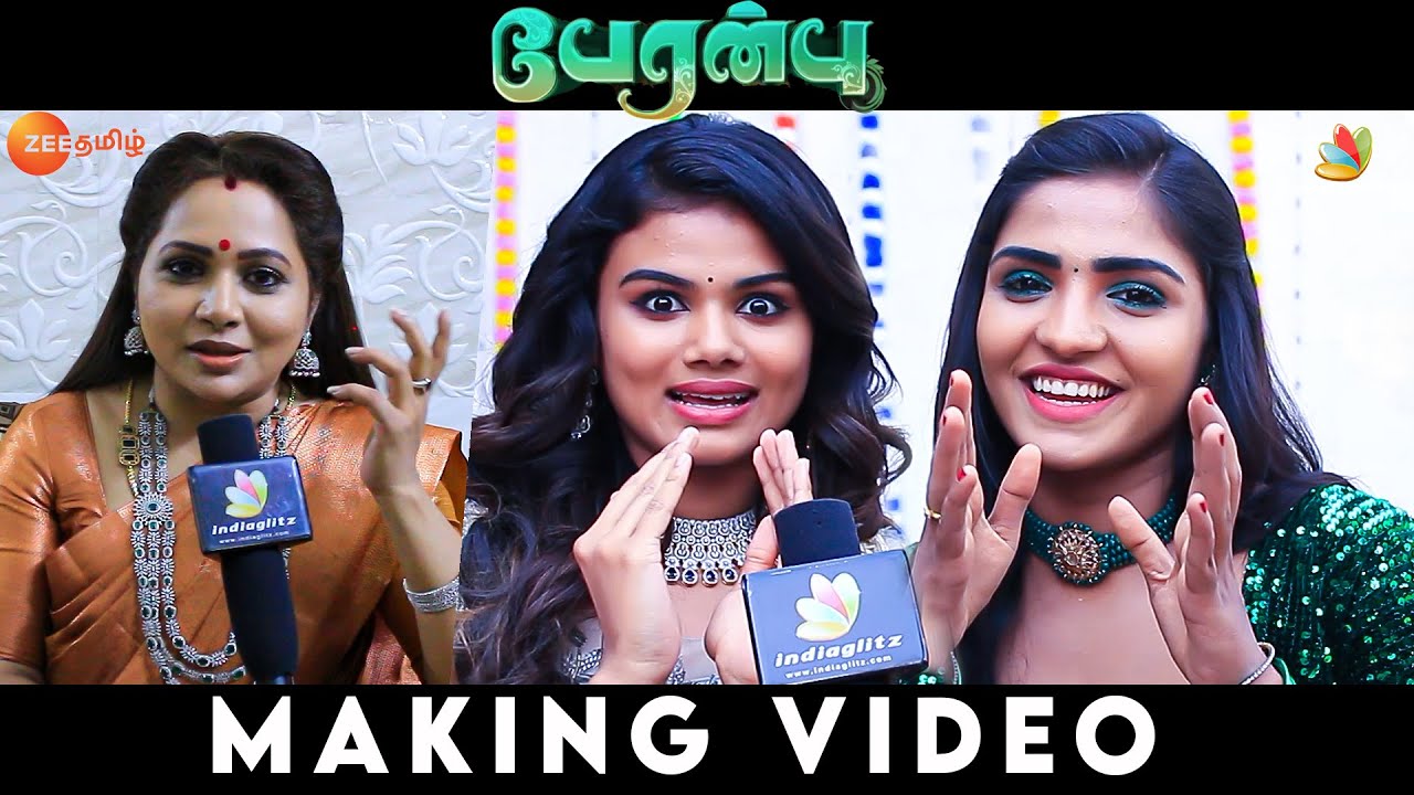 🔴Official video : Peranbu Serial making video | Karthick | Vanathi ...