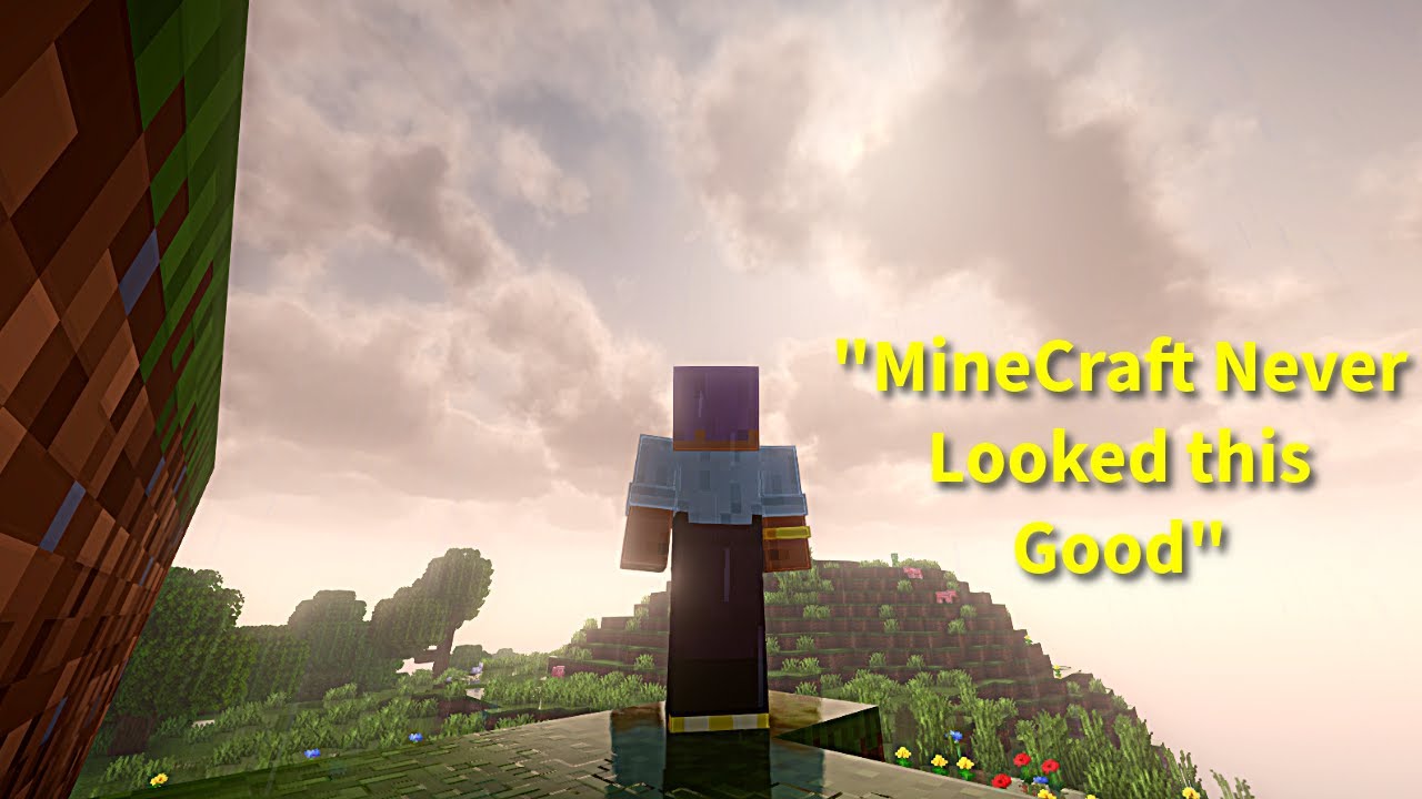 MINECRAFT LOOKS AMAZING!!!| MINECRAFT EP: 1 - YouTube
