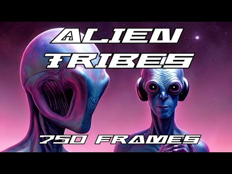 ALIEN TRIBES AI generated 2D Animation with 750 frames of Alien Races ...