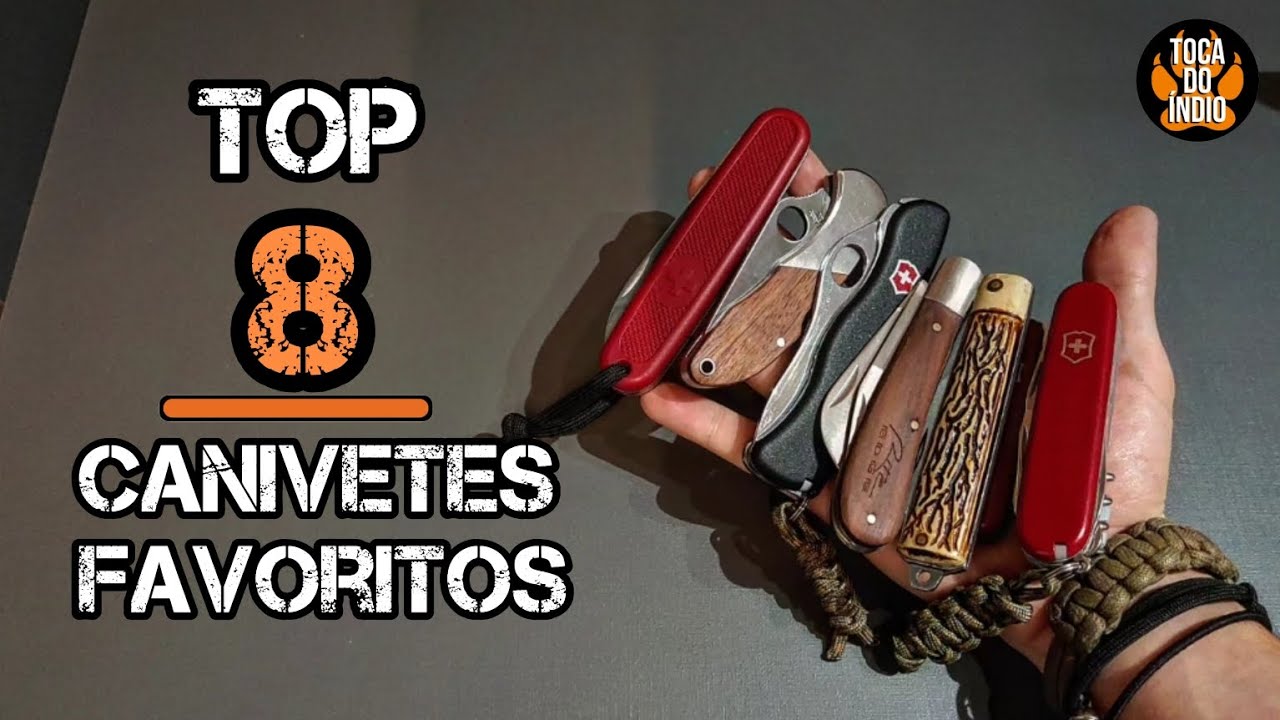 MEUS CANIVETES FAVORITOS [TOP 8] - YouTube