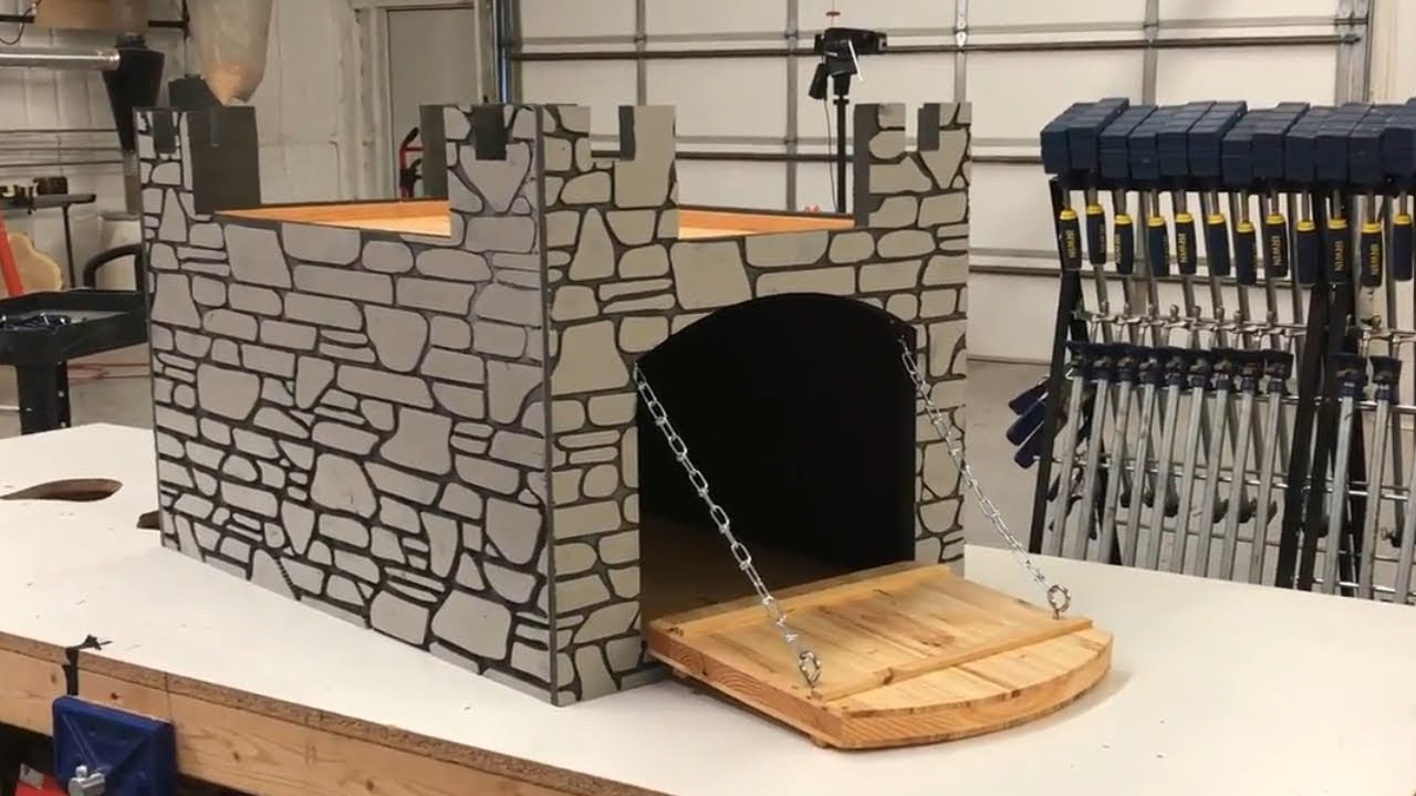 Woodworking - CNC - Dog House Buid - YouTube