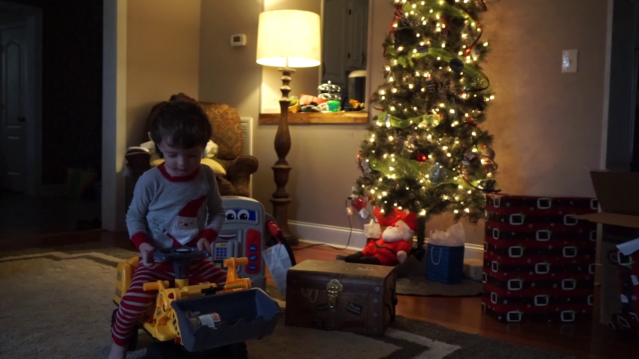 Max Christmas morning 2018 - YouTube