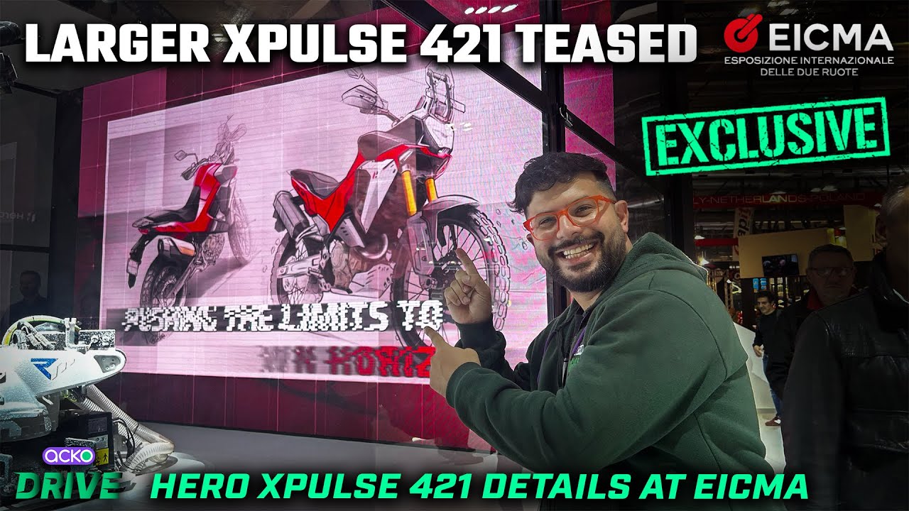 EXCLUSIVE: Hero XPulse 421 Teased At EICMA 2024 | India Launch In 2025 ...