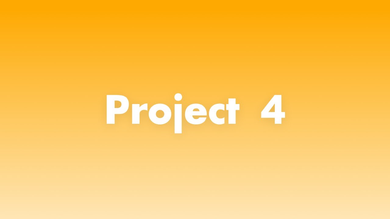 Project 4: Final Create & Improve a High Fidelity Design - YouTube