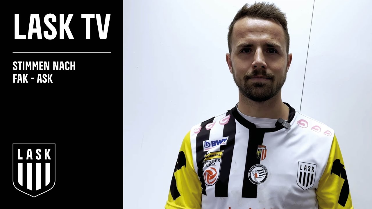 Stimmen nach Austria Wien - LASK - YouTube