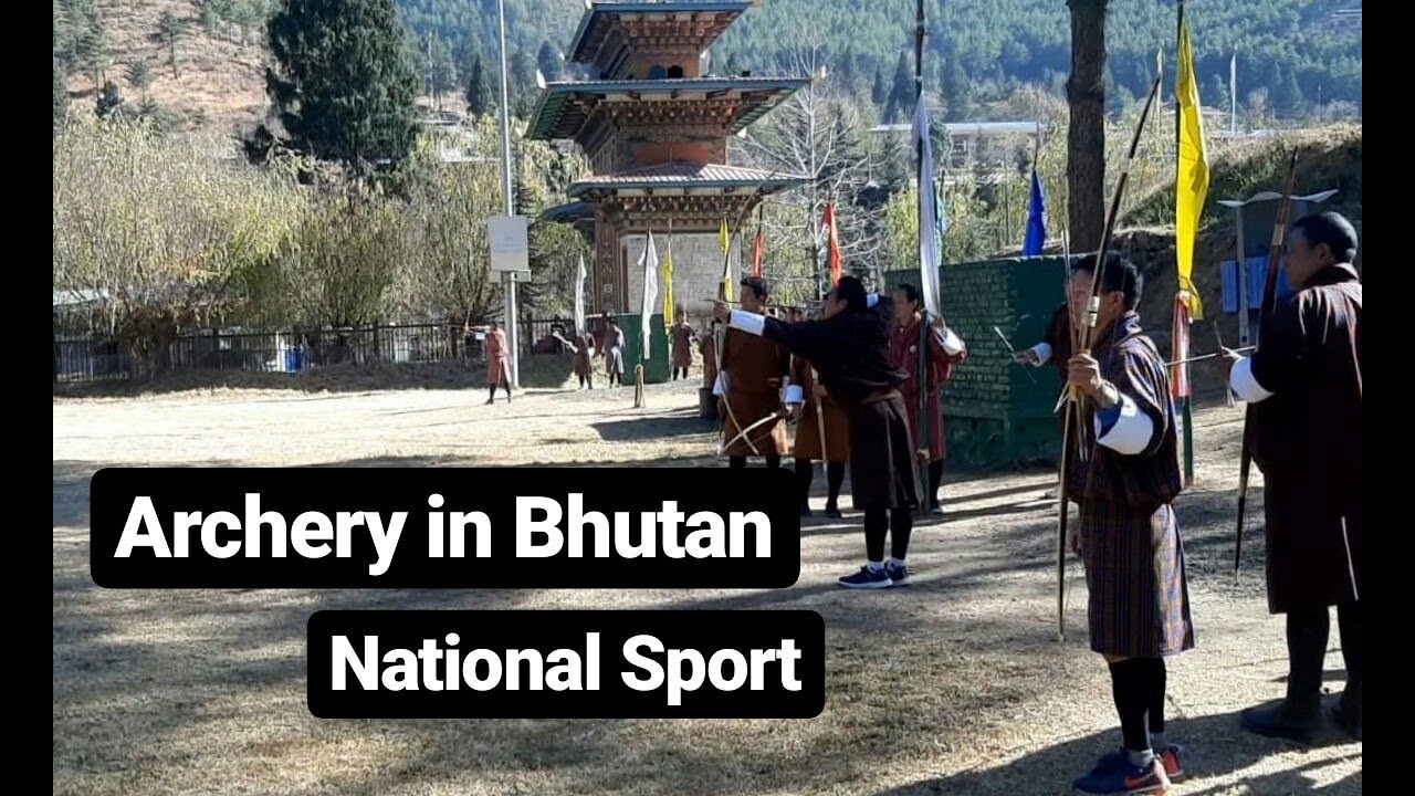 Archery in Thimphu Bhutan🇧🇹 || National Sport of Bhutan🇧🇹 - YouTube