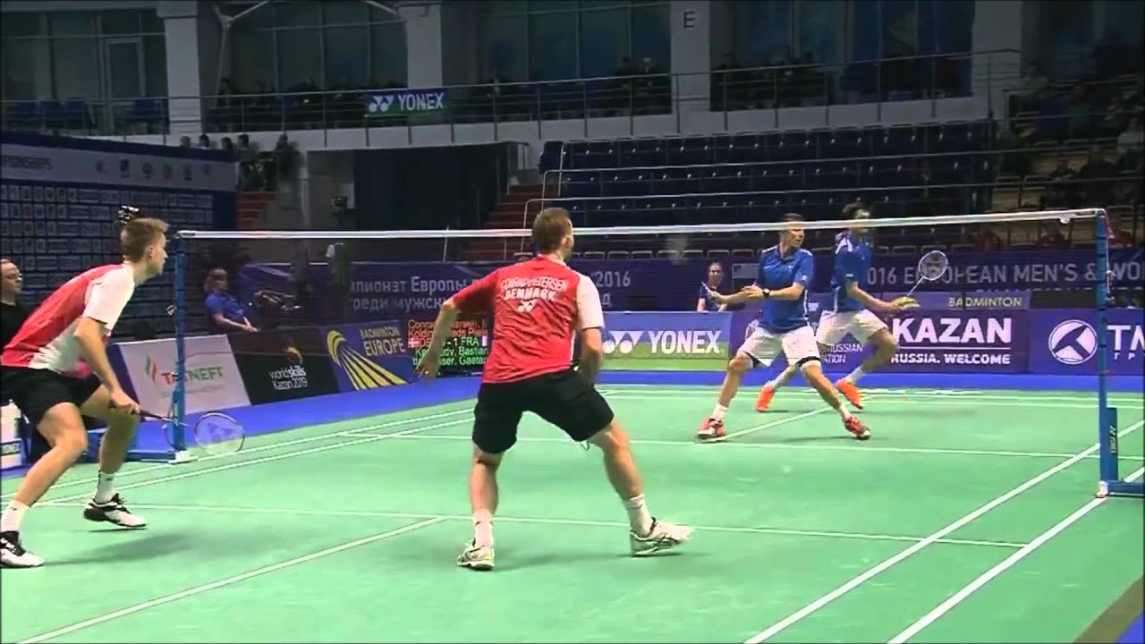Amazing deceptions and crazy trickshots - badminton europe men's team ...