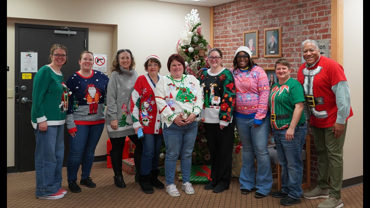 Christmas 2024 Central Office Lunch Contest - YouTube