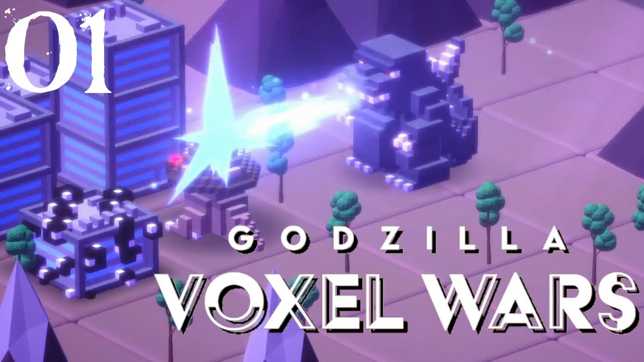 SB And Amabel Play Godzilla: Voxel Wars 01 - All Monsters Attack! - YouTube