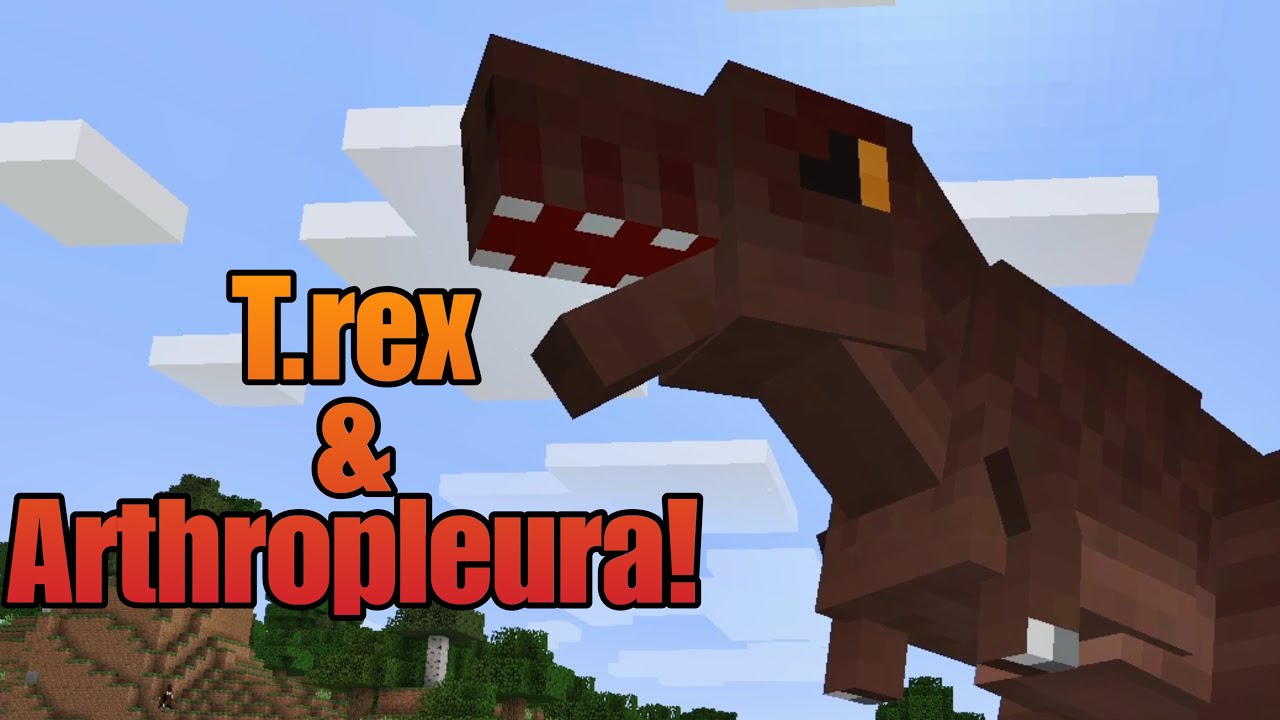 Making the T.rex! (Minecraft Dinosaurs Part 8) - YouTube