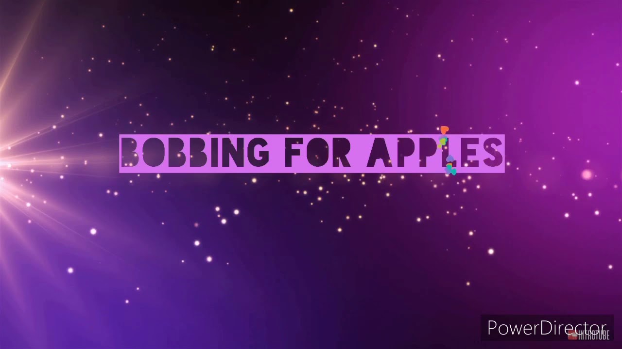 Bobbing for apples challenge ( what beautiful sounds) - YouTube