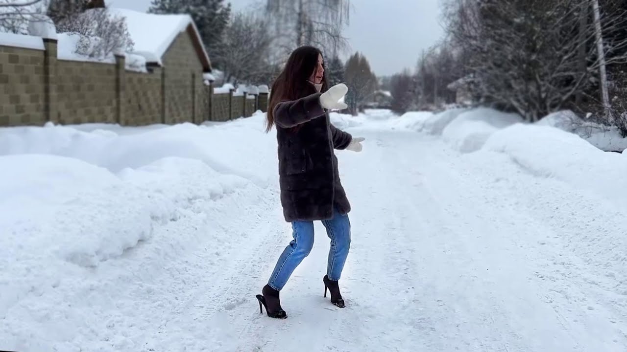 SIX pairs of High Heels on Slippery Ice, High Heels on Ice Comparison ...