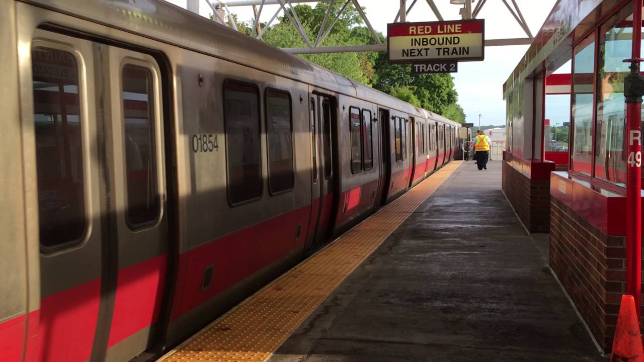 MBTA Red Line Train (60 FPS) - YouTube