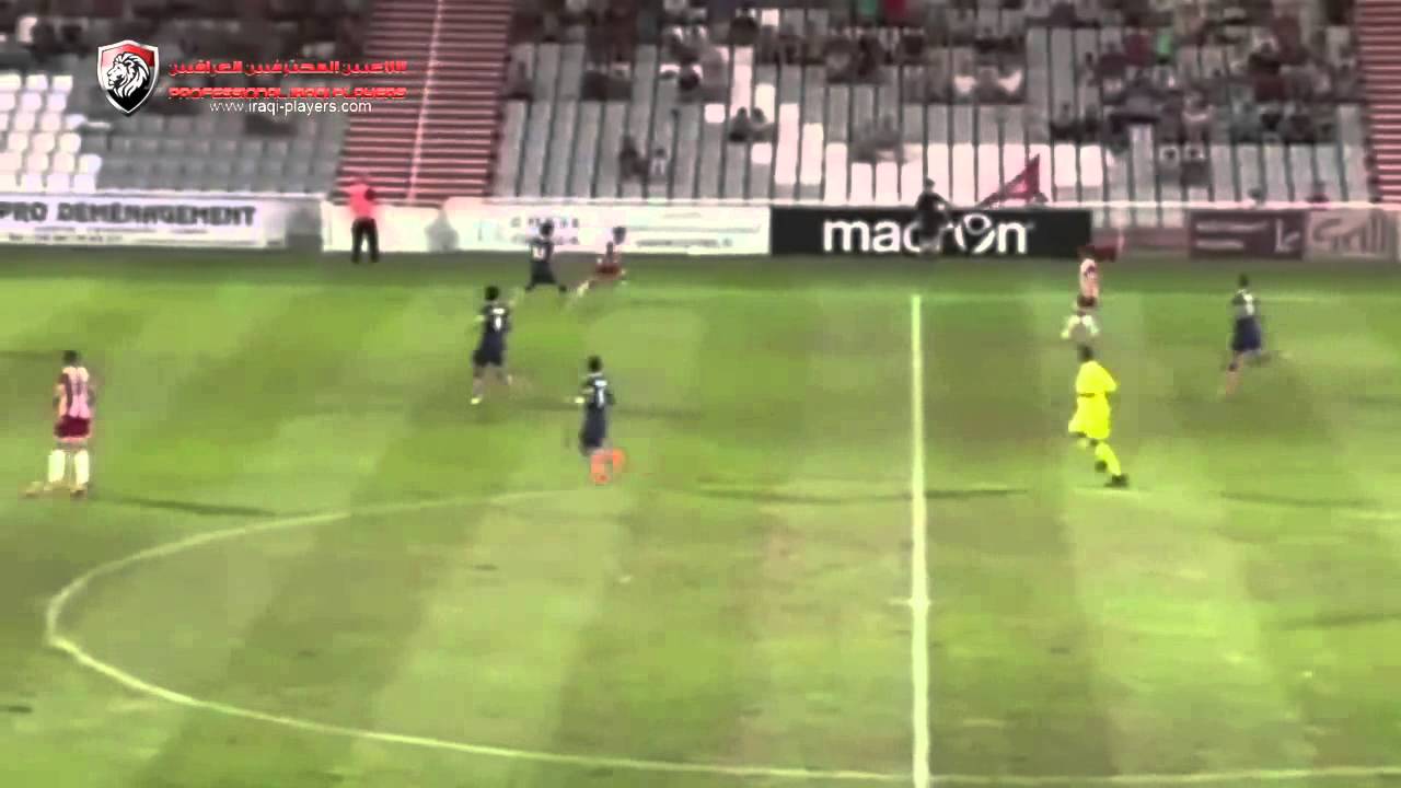 Zana Allée ZA#25 AC Ajaccio VS Evian Thonon Gaillard FC - French Second ...