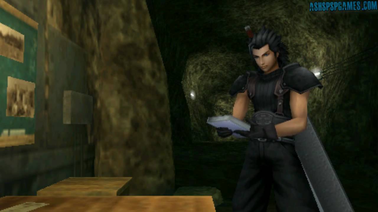 Crisis Core: FF7 [PSP] - Part 49: Banora, Factory - Basement - YouTube