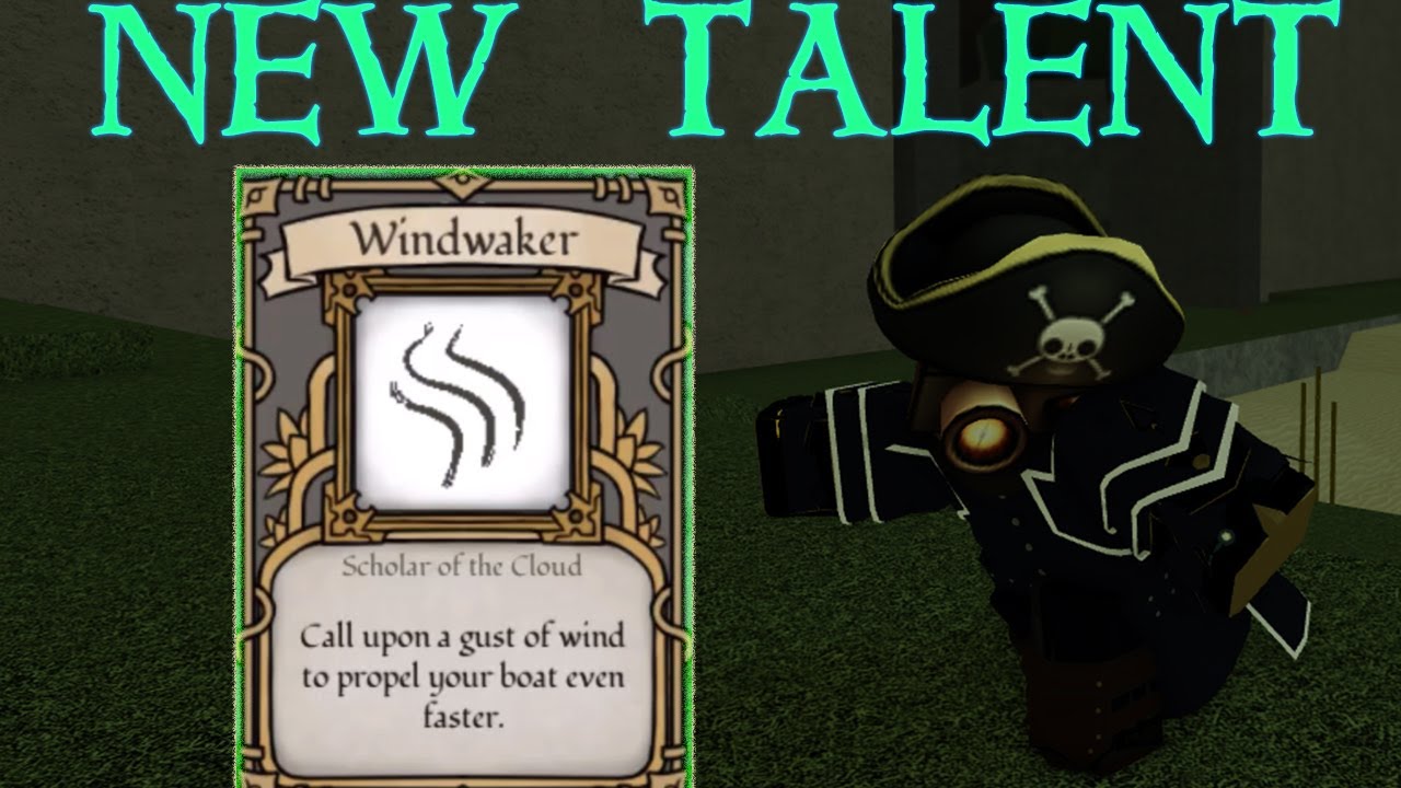 Deepwoken | WIND WAKER (NEW TALENT AT VIGIL???) - YouTube